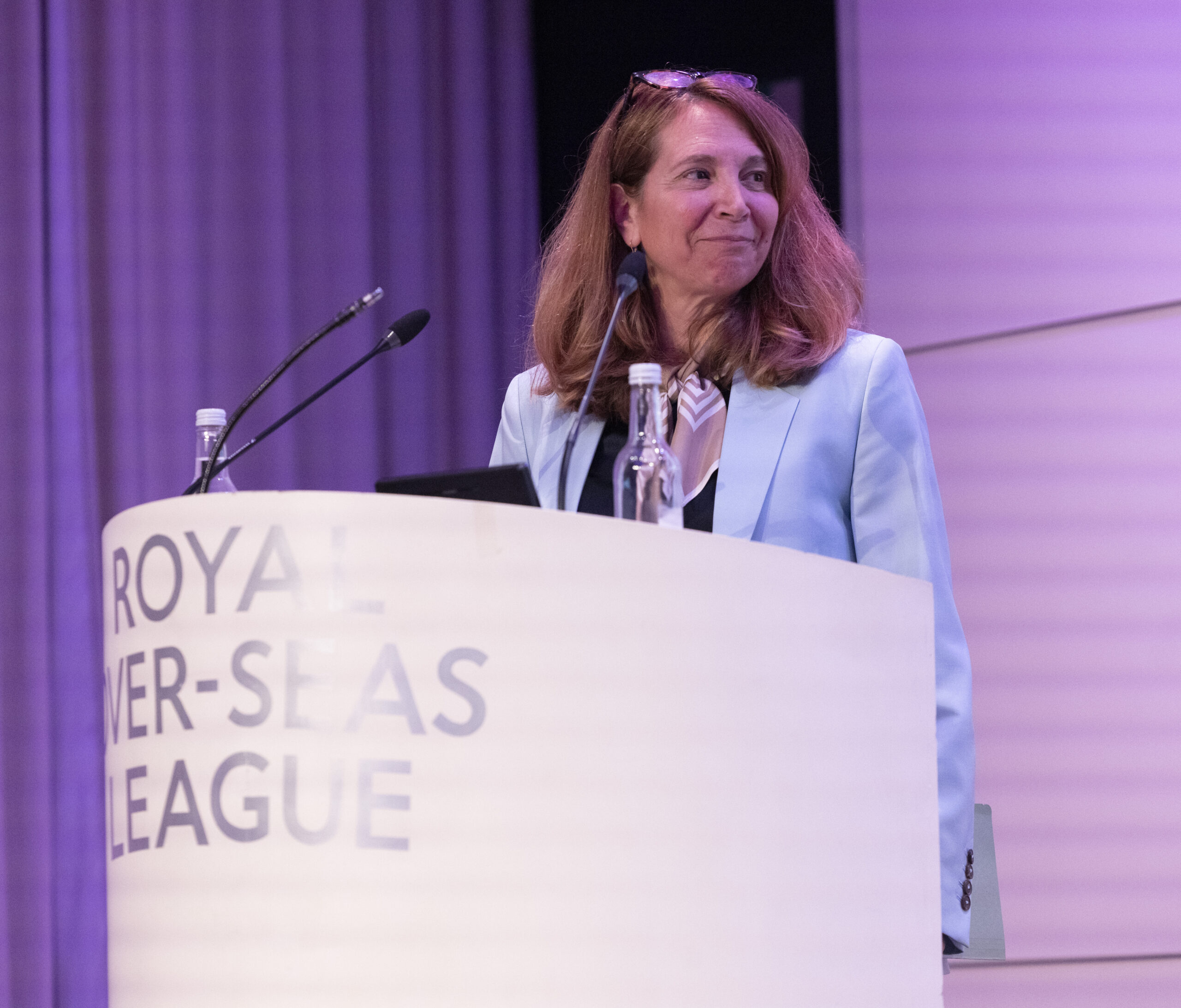 Financial Times Editor Roula Khalaf speaks on 'ominous' threats to ...